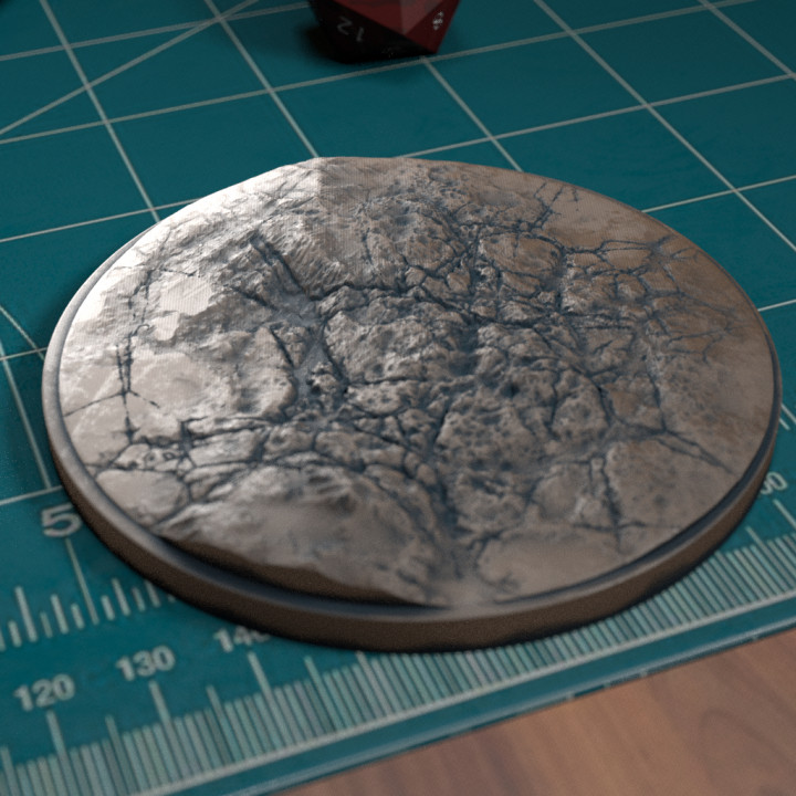 3D Printable Cobble Base Toppers by TytanTroll Miniatures