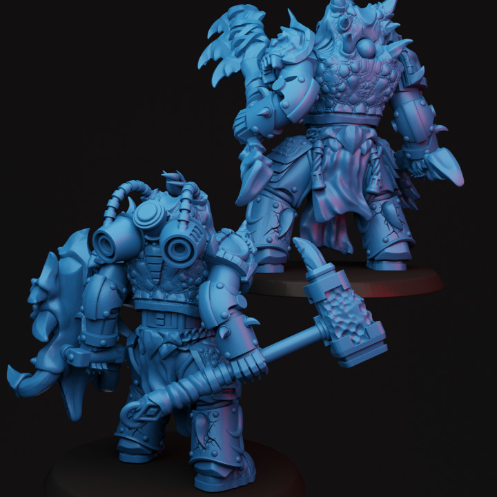 3D Printable princeps in heavy armor. multi kit by RatMan Forge