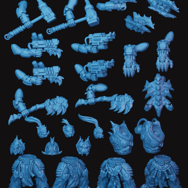 3D Printable princeps in heavy armor. multi kit by RatMan Forge