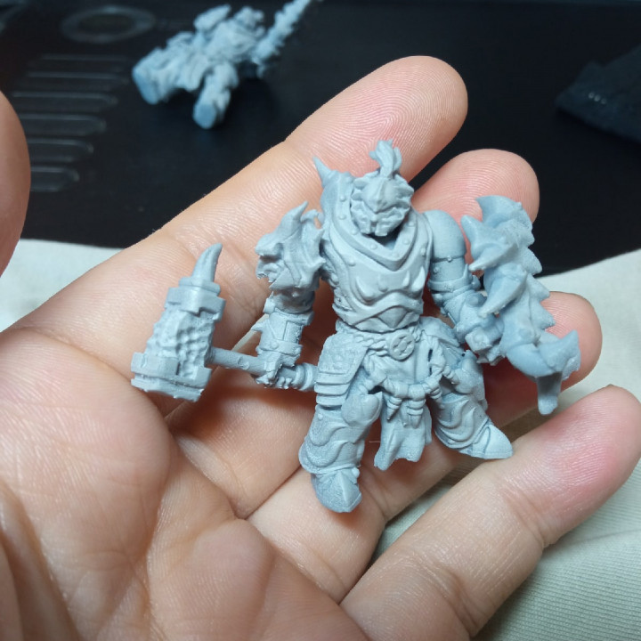 3D Printable princeps in heavy armor. multi kit by RatMan Forge