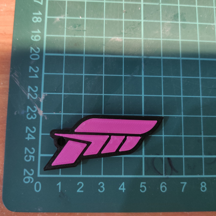 3D Printable Forza Horizon keychain by kikast3r