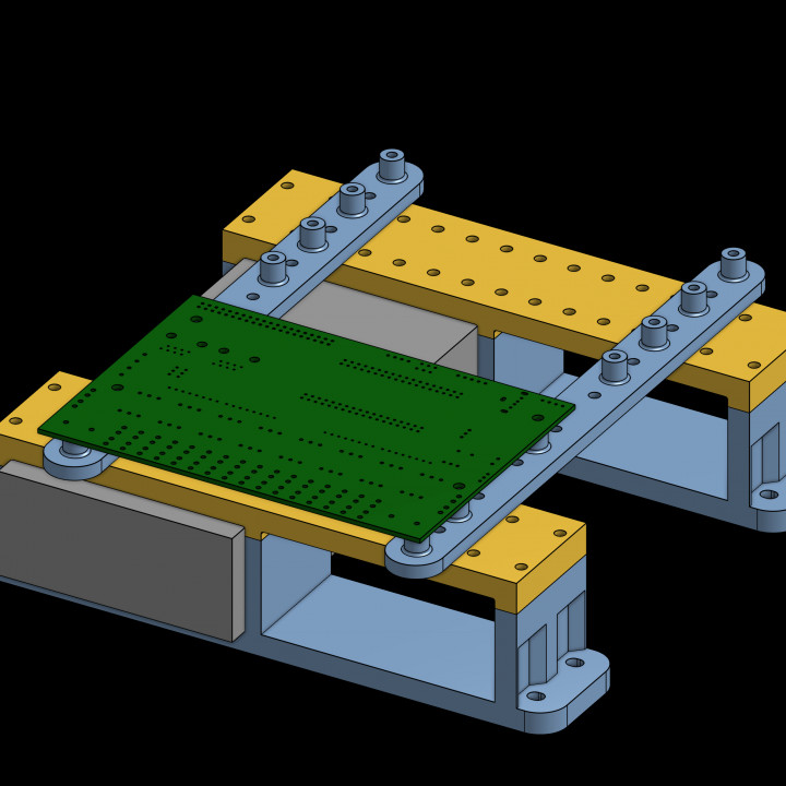 3D Printable Bud Box 32022 HP Power Supply and Controller Mount by ...