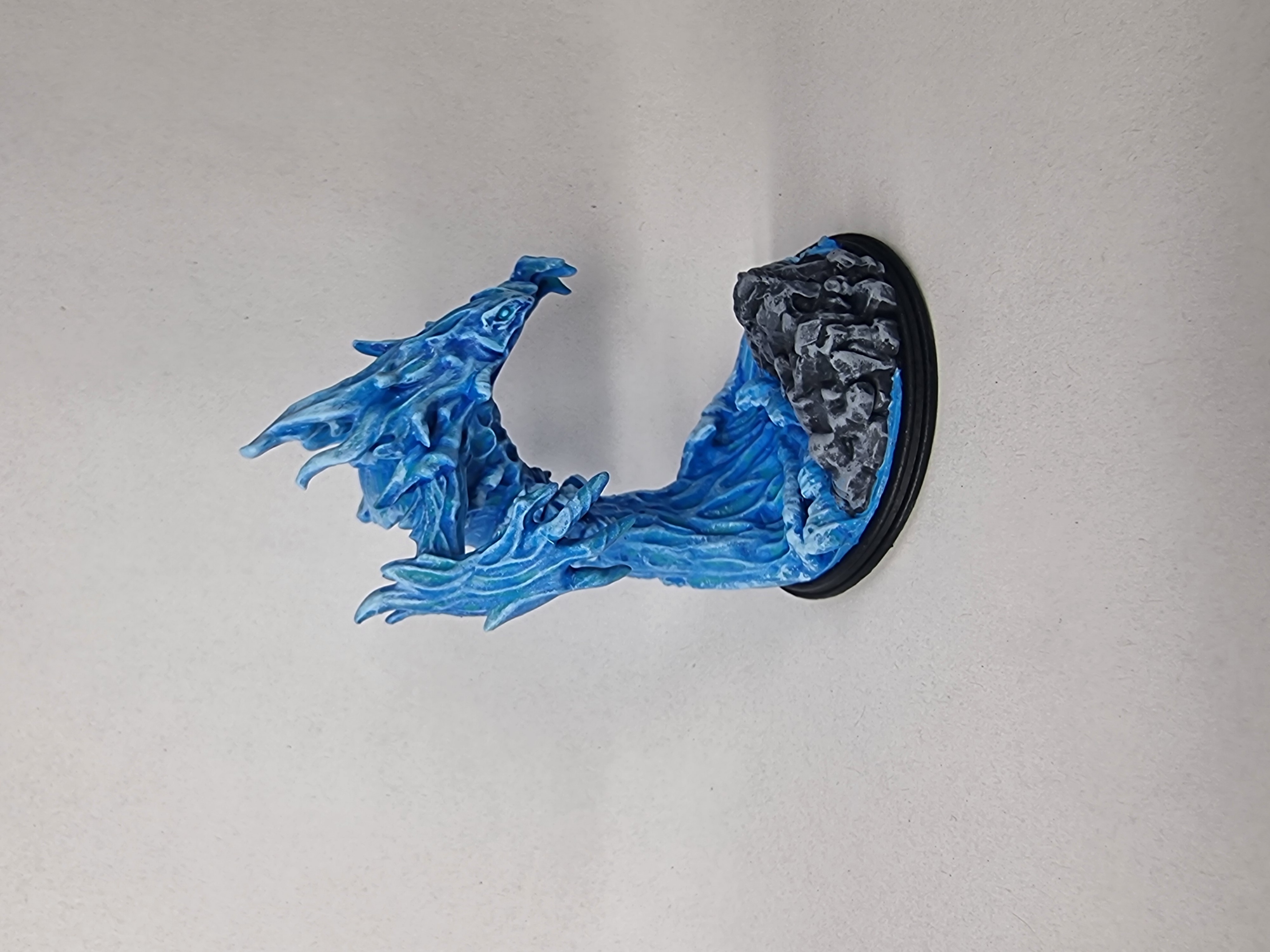 3D Printable Water Elemental Prime / Ancient Giant Wave / Ocean Element ...
