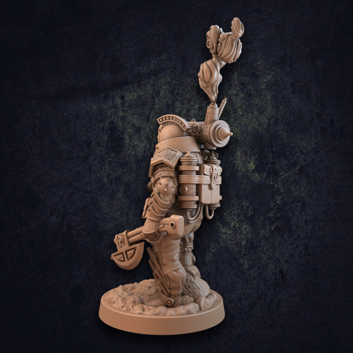 3D Printable Dwarf Trapper & Dragon Pack - Presupported by The Dragon ...