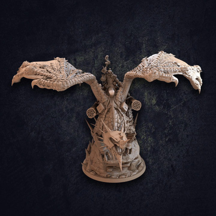 3D Printable Dwarf Trapper & Dragon Pack - Presupported by The Dragon ...