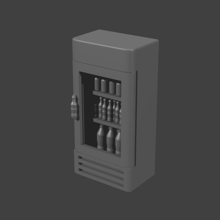 3D Printable Modern city bar. by Tiny Furniture