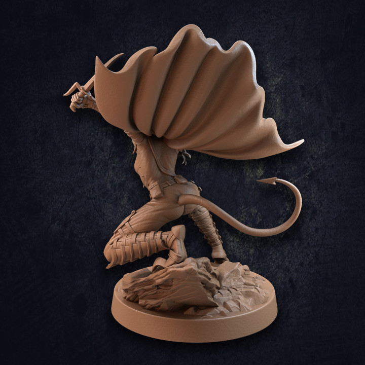 3D Printable Rogue Dragon and Trapper Pack - Presupported by The Dragon ...