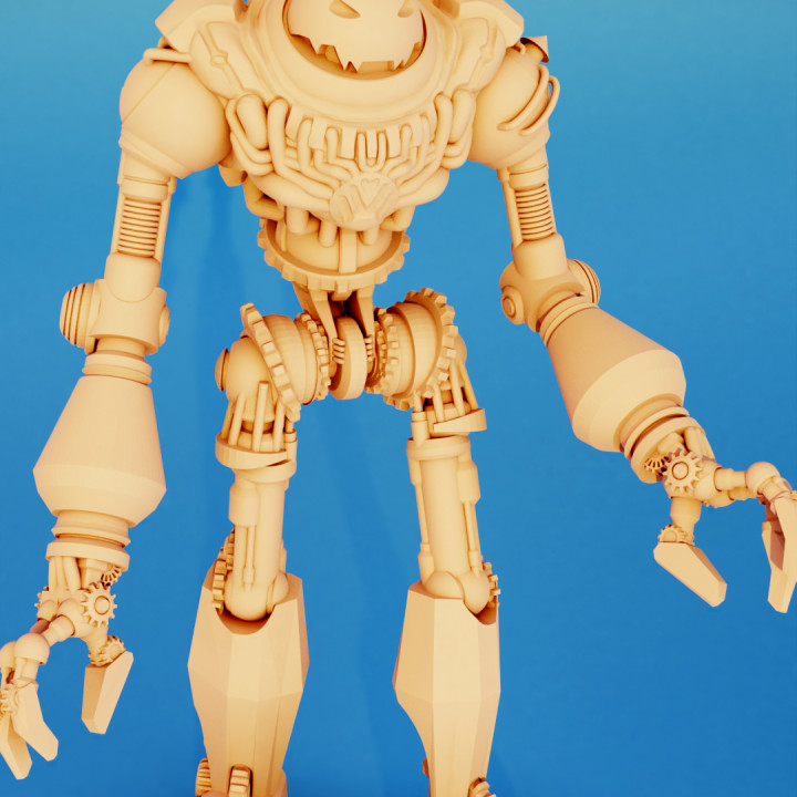3D Printable Clockwork Giant by Cult of Pickle