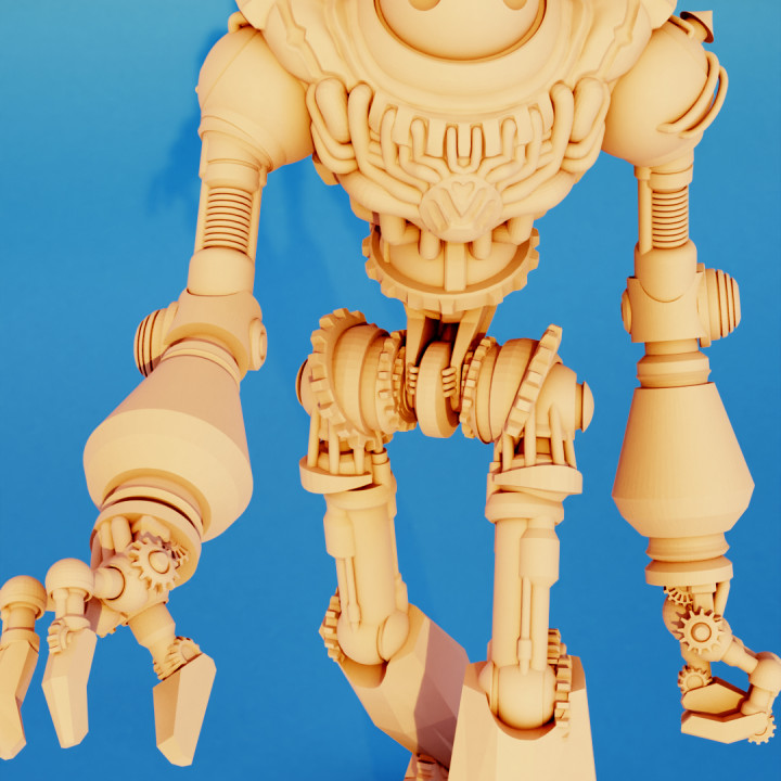 3D Printable Clockwork Giant by Cult of Pickle