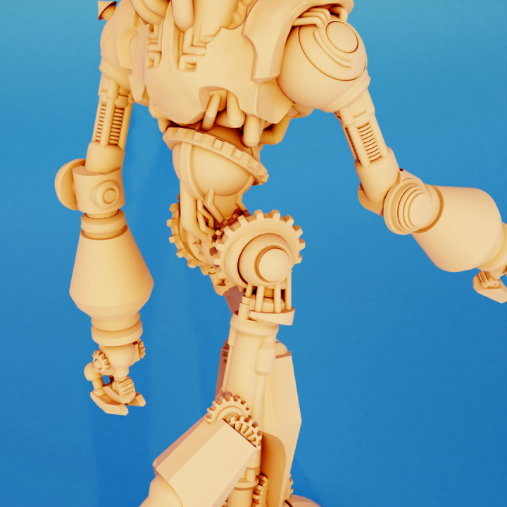 3D Printable Clockwork Giant by Cult of Pickle