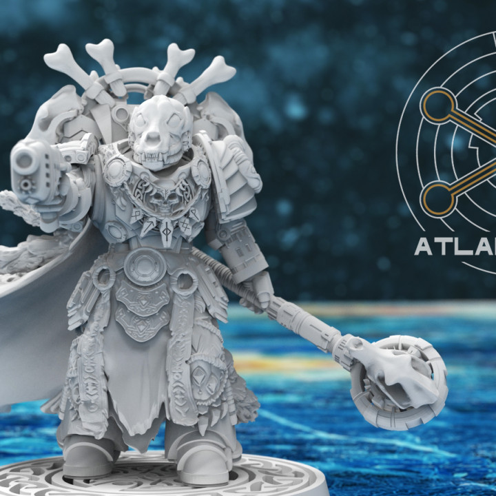 3D Printable Asgardian Storm Priest by Atlan Forge