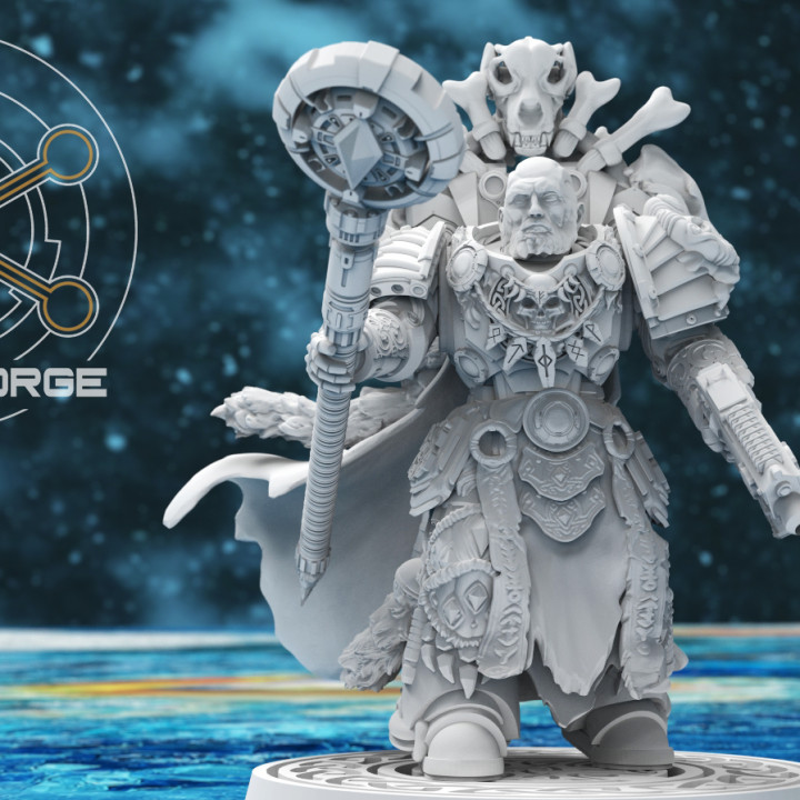 3D Printable Asgardian Storm Priest by Atlan Forge