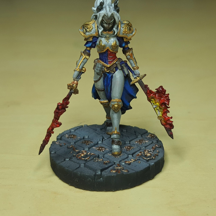 3D Print of Helltaker - Judgement - 25cm - Fanart by Brennos