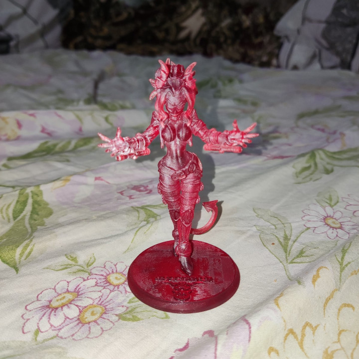 3D Print of Helltaker - Judgement - 25cm - Fanart by 14400