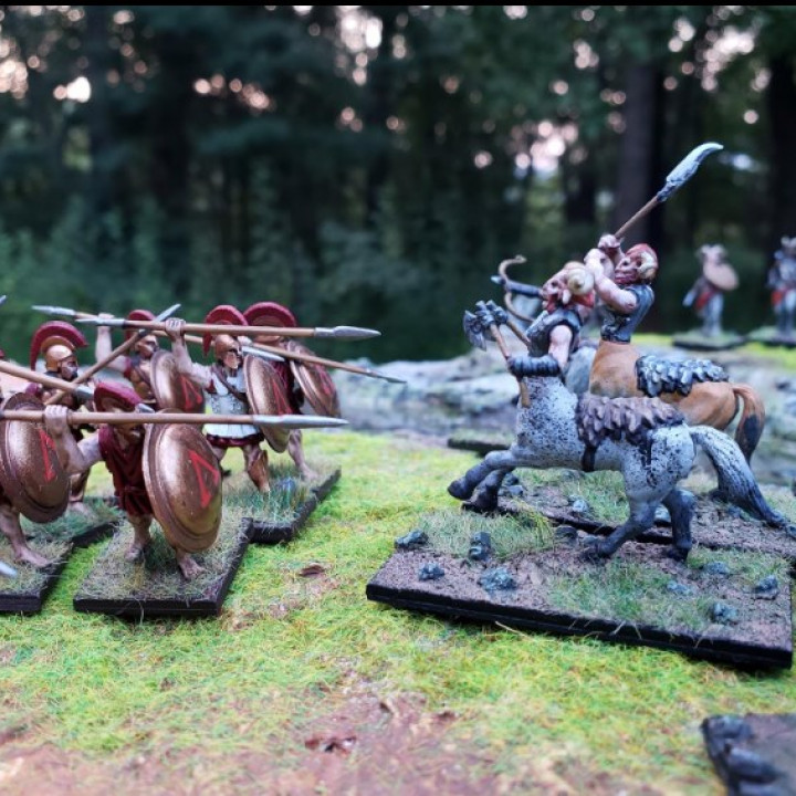 3D Printable Fauns, Centaurs, Shamans, Guns and Slings by Robert G Dunham