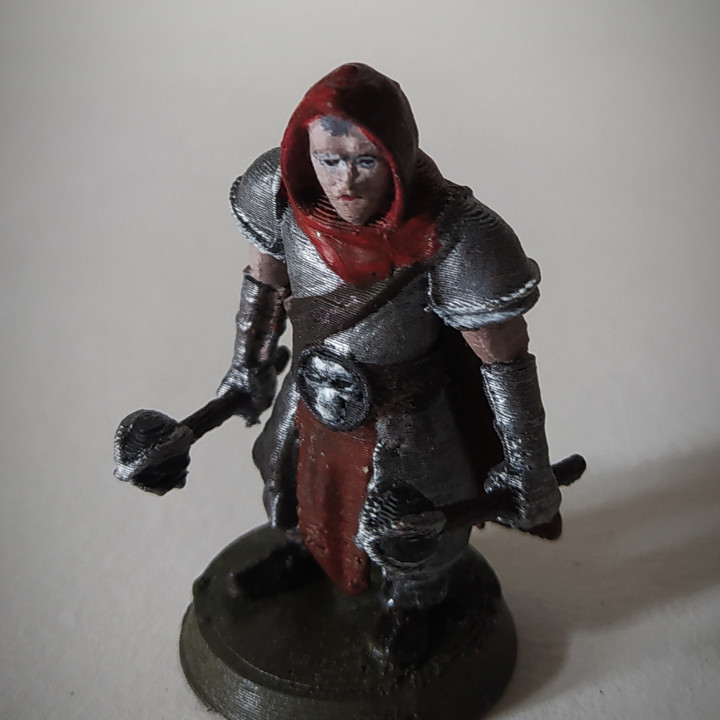 3D Printable Rpg figures based on Karak board game by Jáchym Sengr
