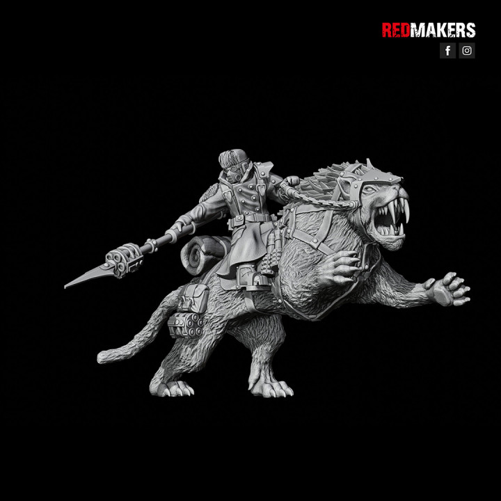 3D Printable Ice Warriors - Riders of the Imperial Force by RedMakers