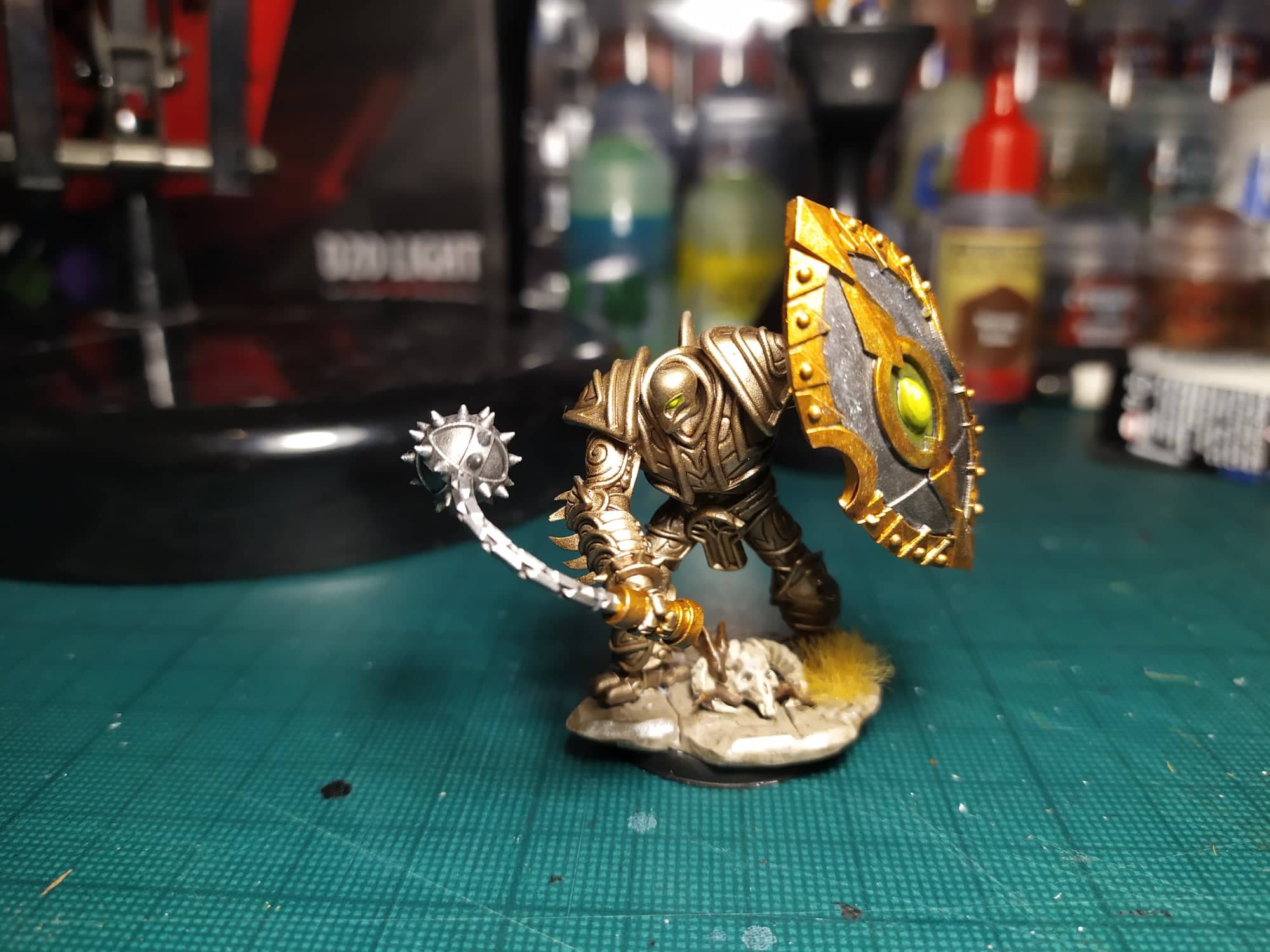 3D Printable War Construct Juggernaut Mace & Shield / Steel Forged ...