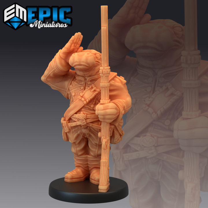 3D Printable Hippo Soldier Set / Hippofolk Warrior / Hippopotamus Army ...