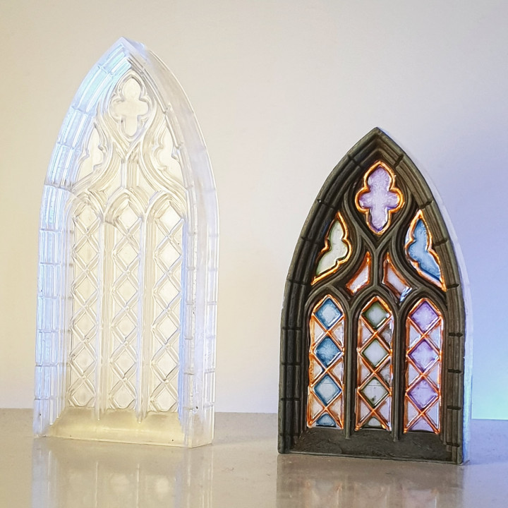 3D Printable Gothic Windows by Gothic Things