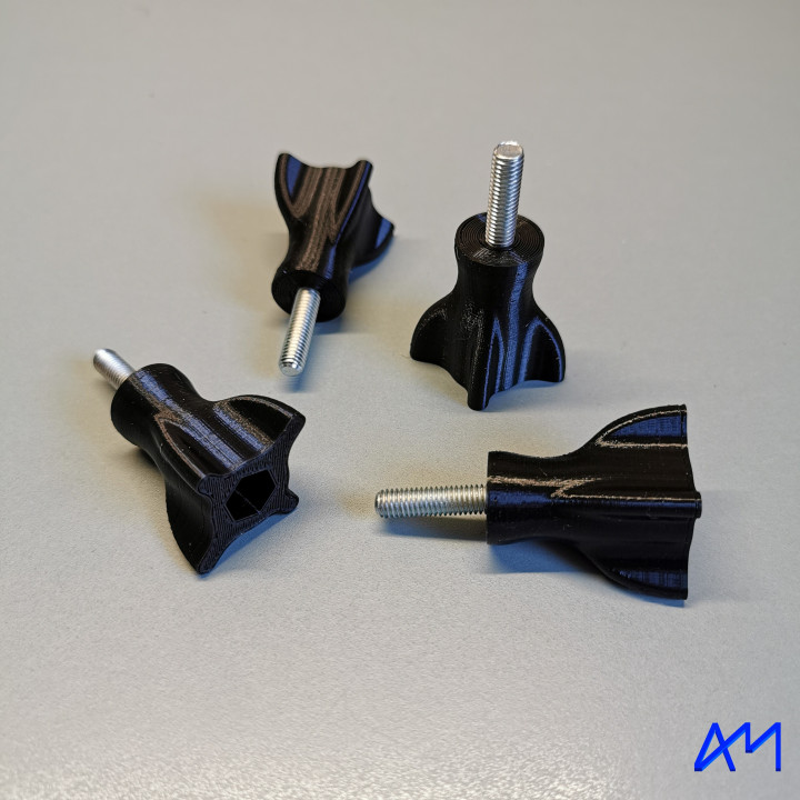 3D Printable Go pro screw by Andrea Montalti