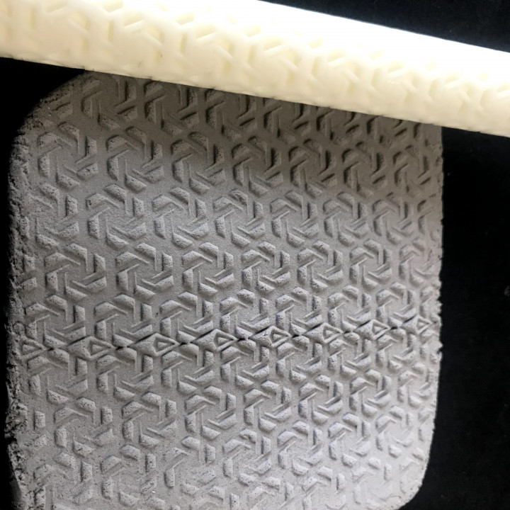 3D Printable Texture Roller - Flower/Camera shutter texture by Arif Sethi