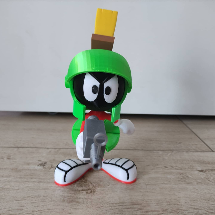 3D Print of Marvin the Martian by ALF773D