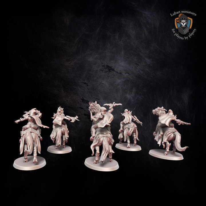3D Printable Shadow riders by Lubart Miniatures