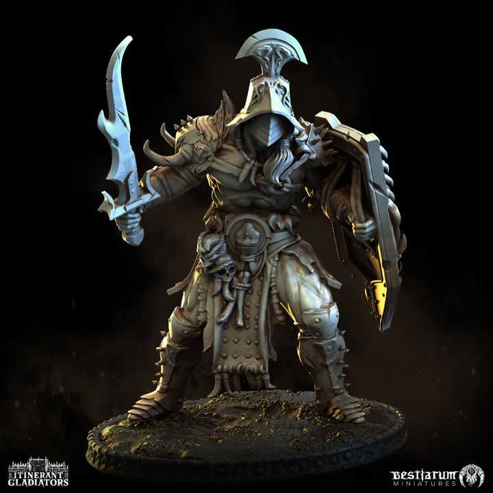 3D Printable Secutors x2 | Itinerant Gladiators | Gladiators by ...