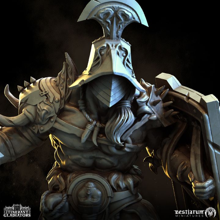 3D Printable Secutors x2 | Itinerant Gladiators | Gladiators by ...