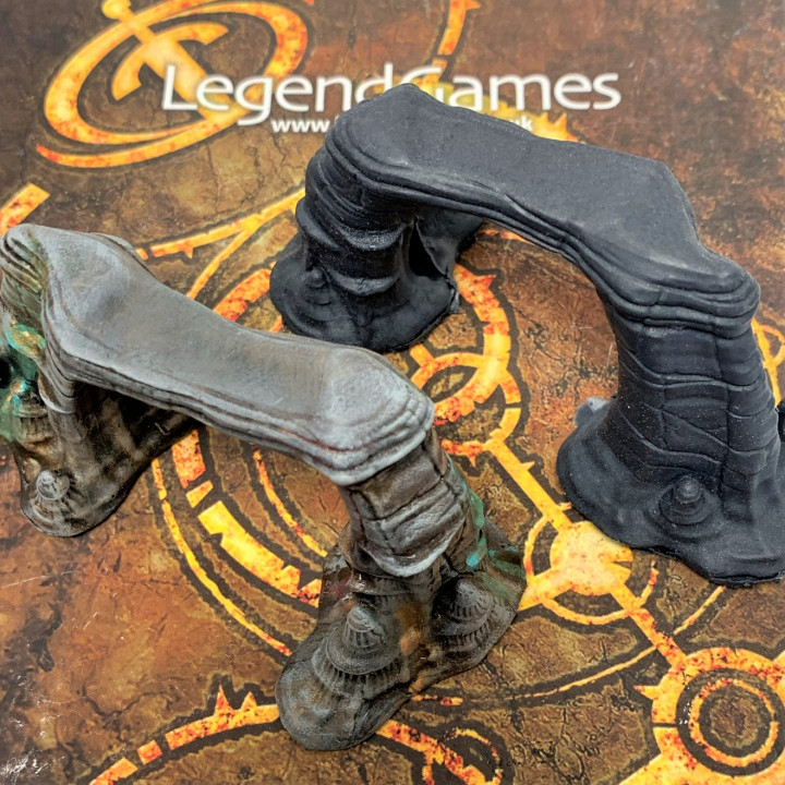 3D Printable LegendGames Cavern Arch by Legend Games