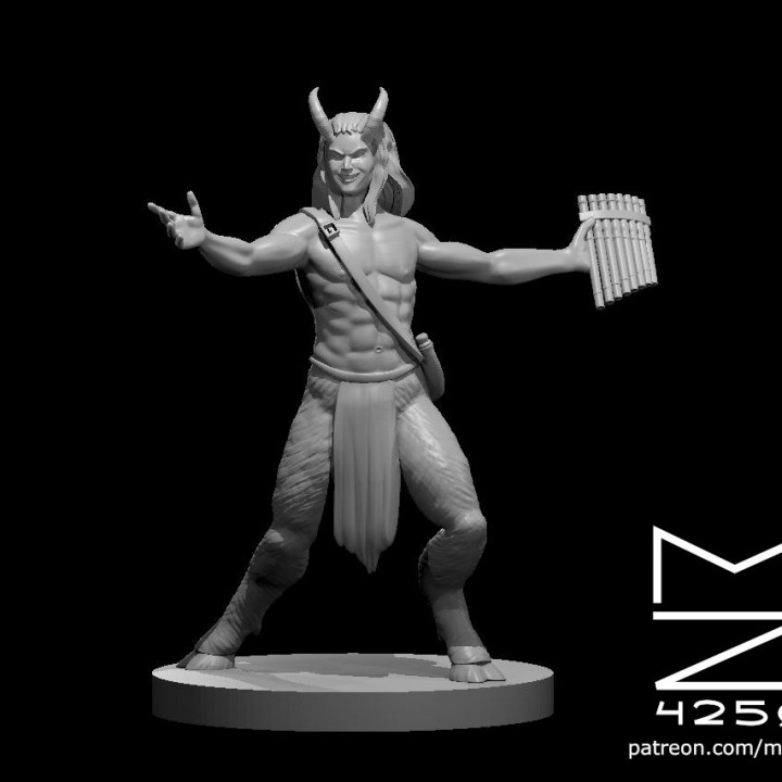 3D Printable Satyr Updated by Miguel Zavala