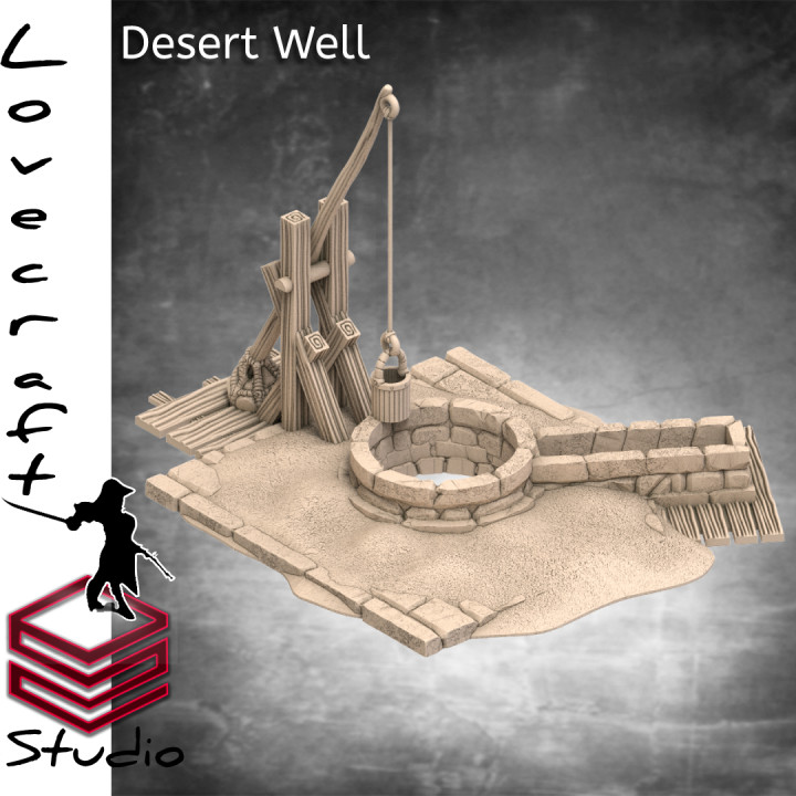 3D Printable Well by Iain Lovecraft