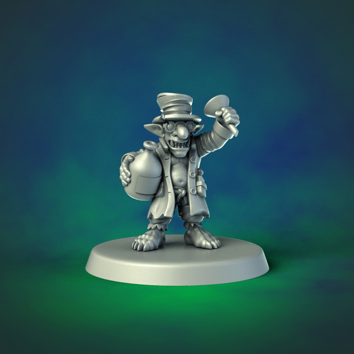 3D Printable Snotling Apothecary by Punga Miniatures