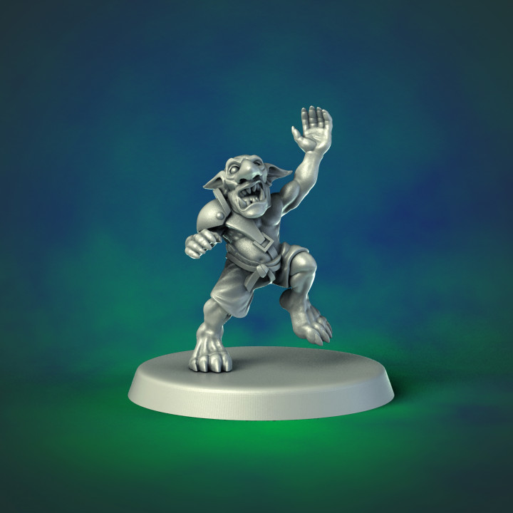 3D Printable Snotling Lineman 2 by Punga Miniatures