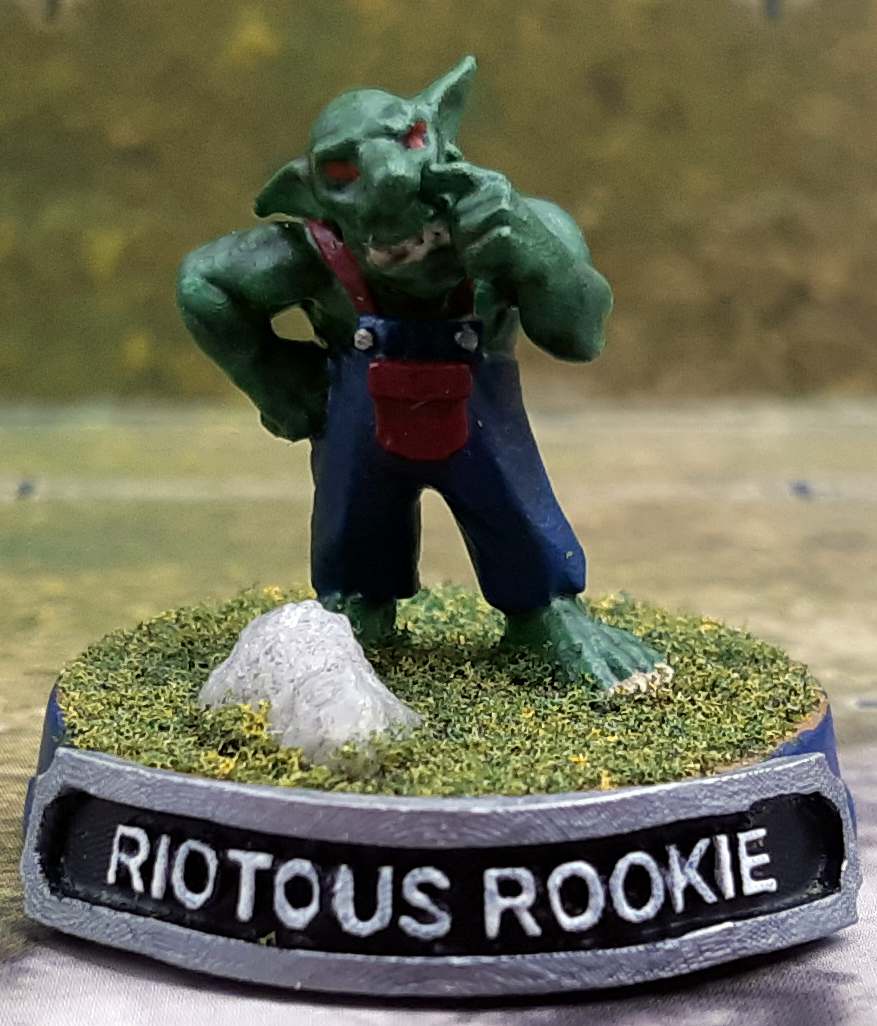 3D Printable Snotling Lineman 3 by Punga Miniatures