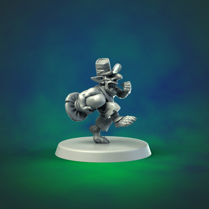 3D Printable Snotling Lineman 8 by Punga Miniatures