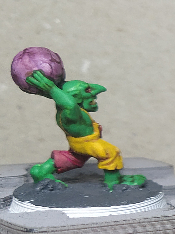 3D Printable Snotling Thrower 2 by Punga Miniatures