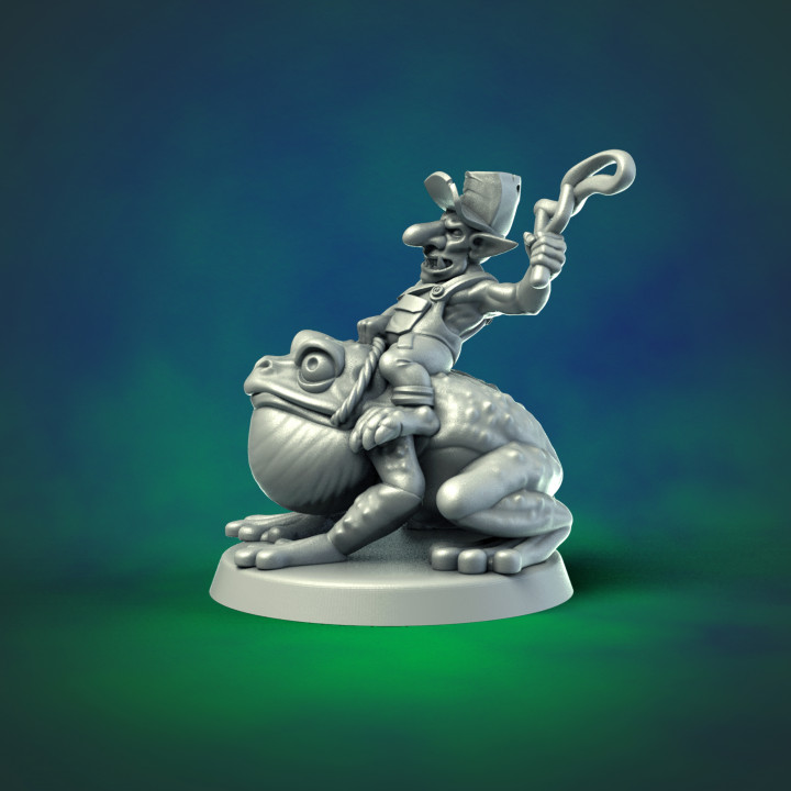 3D Printable Snotling Leaper 2 by Punga Miniatures
