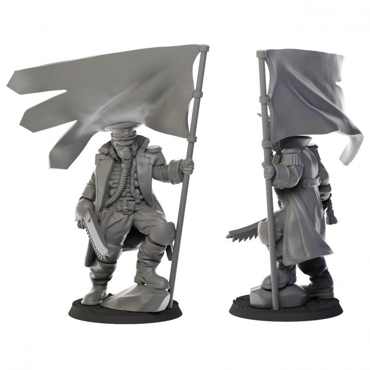 3D Printable Officer_02 by Sergeant Hammer