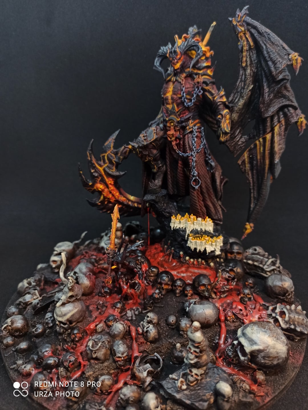 3D Printable Azael, Pit Lord by Archvillain Games