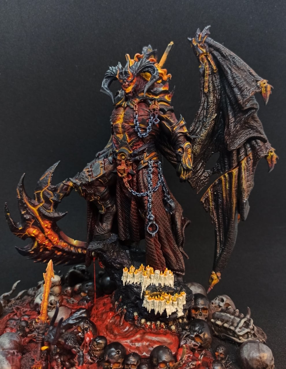 3D Printable Azael, Pit Lord by Archvillain Games