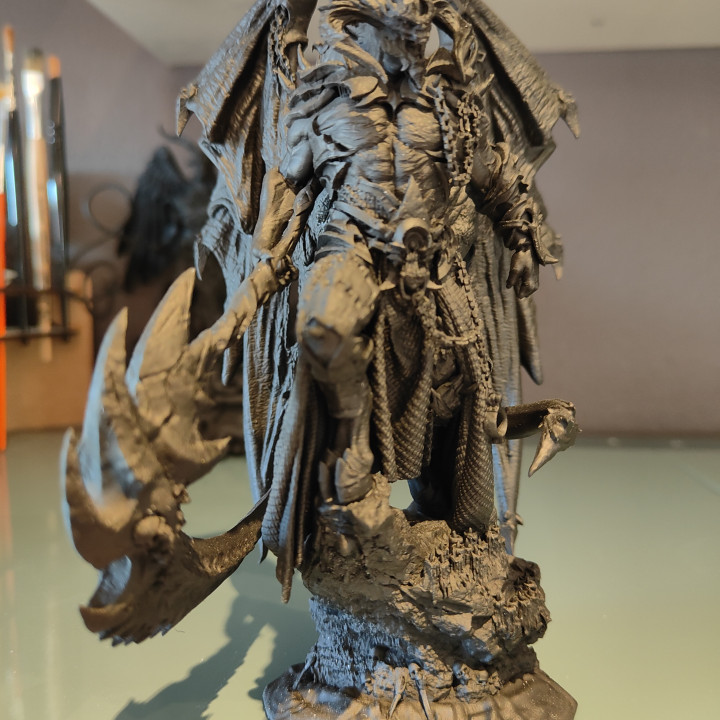 3D Print of Azael, Pit Lord by rabenfluch