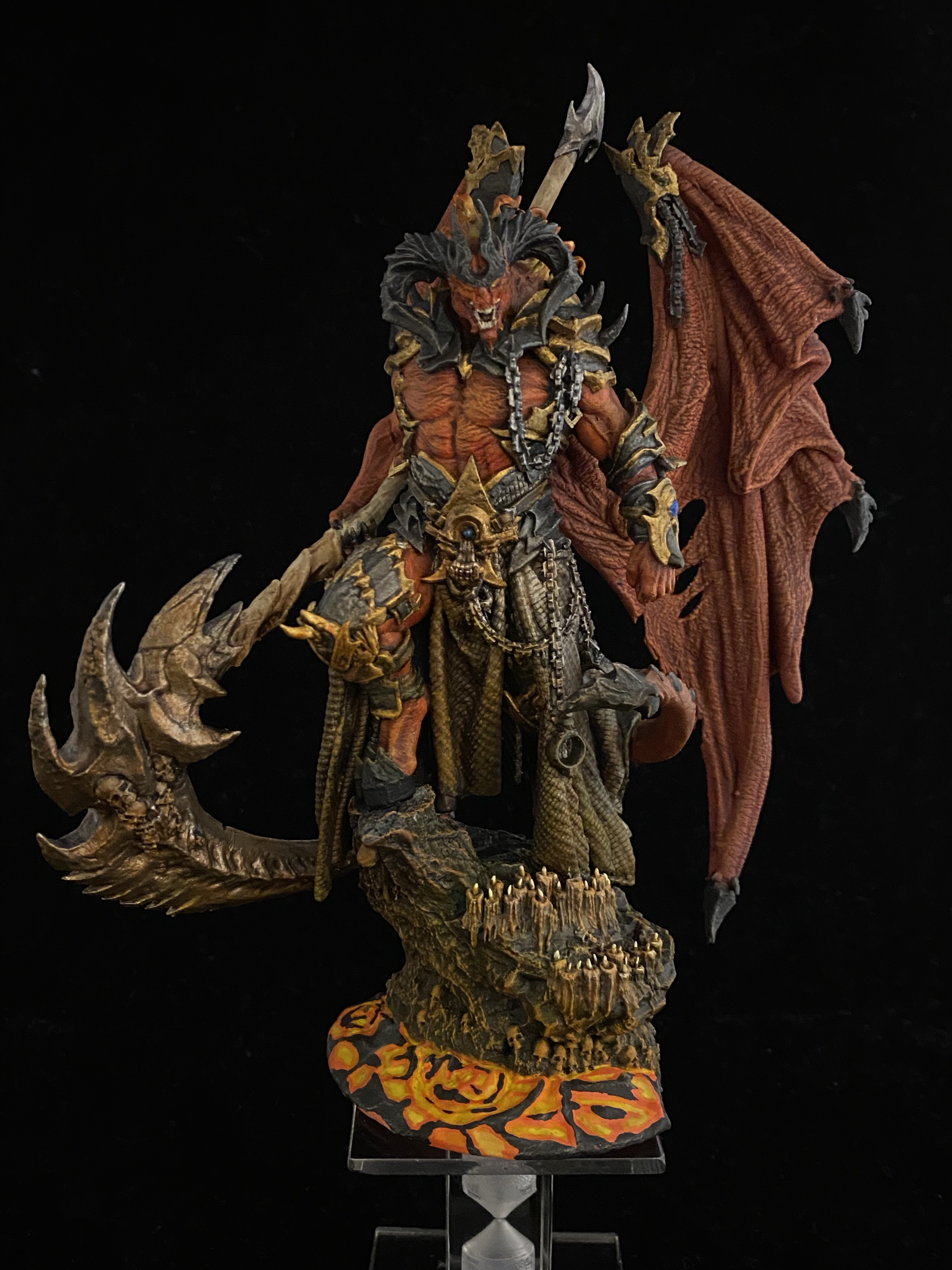 3D Printable Azael, Pit Lord by Archvillain Games