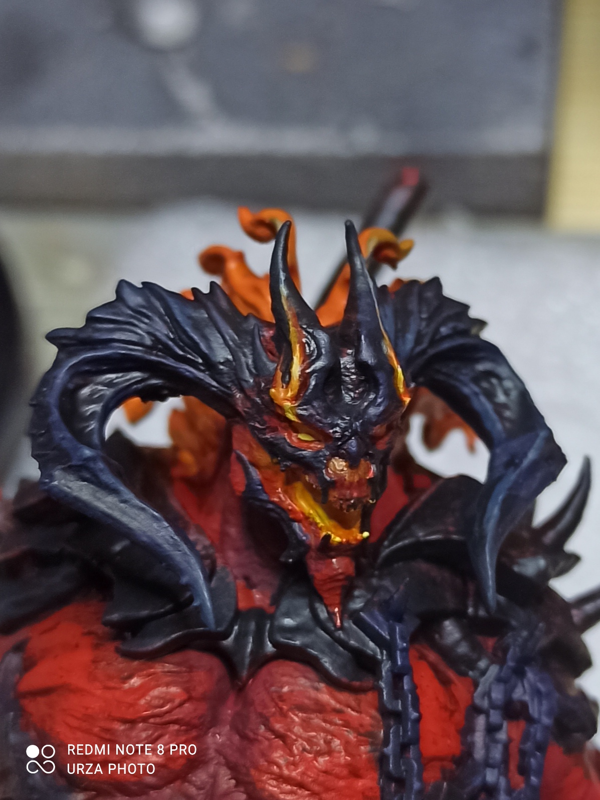 3D Printable Azael, Pit Lord by Archvillain Games