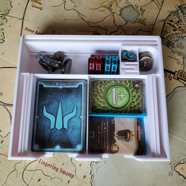 3D Printable Gloomhaven Player Dashboard & Storage Case by Tom's ...