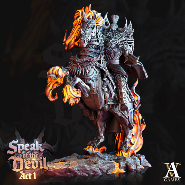 3D Printable Hellknights by Archvillain Games