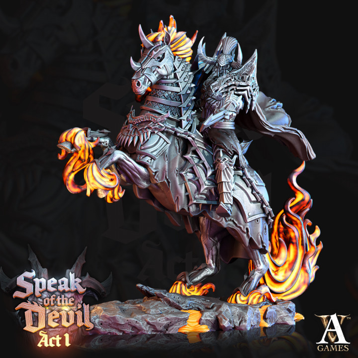 3D Printable Hellknights by Archvillain Games