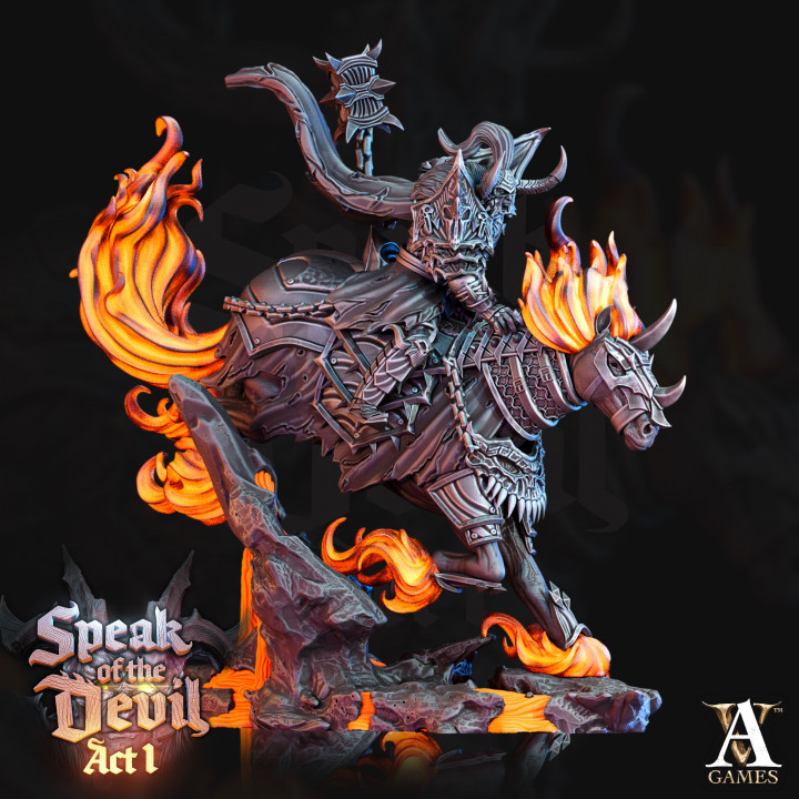 3D Printable Hellknights by Archvillain Games