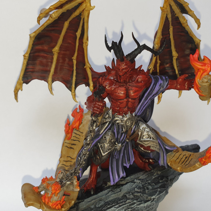 3D Print of Horned Devils by miniature_printnpaint